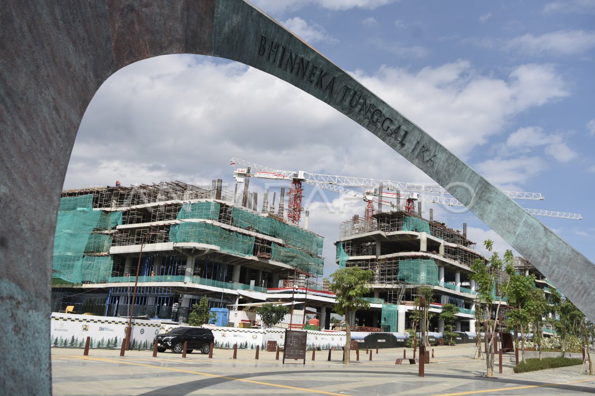 Penambahan anggaran pembangunan IKN senilai Rp20,32 triliun | ANTARA Foto