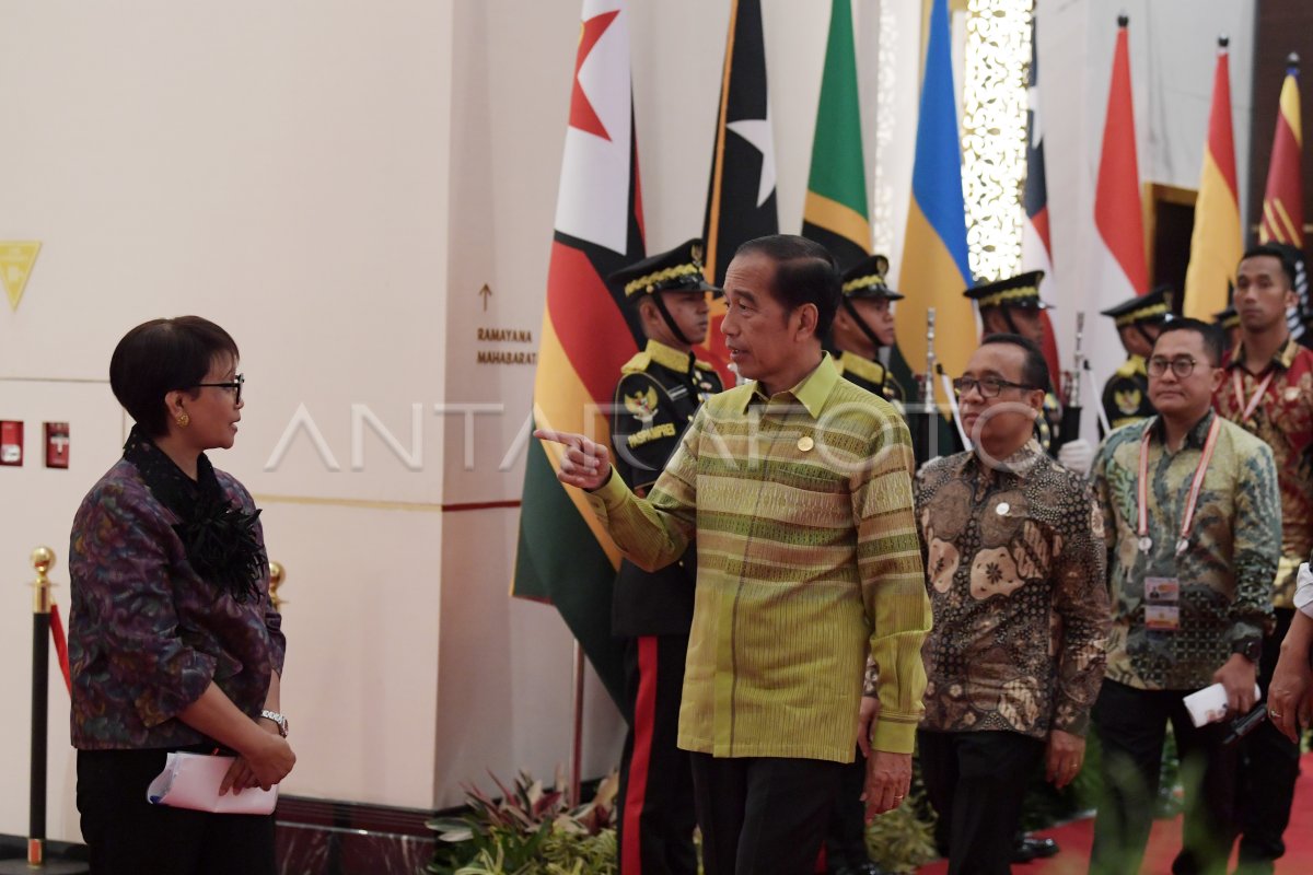 Welcoming Dinner IAF II-HLF MSP | ANTARA Foto