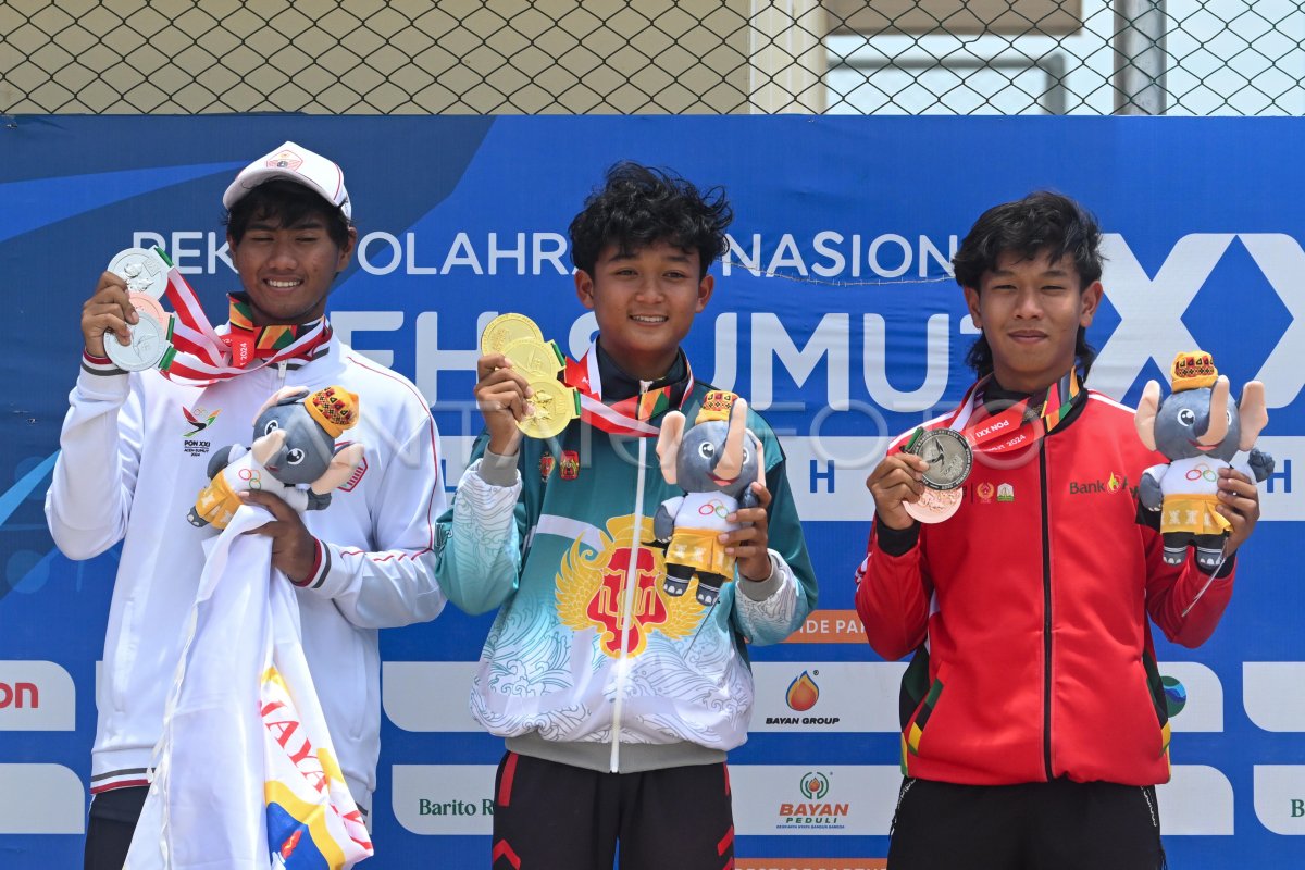 PON XXI Aceh-Sumut: Haidar sumbang emas DIY Yogyakarta | ANTARA Foto