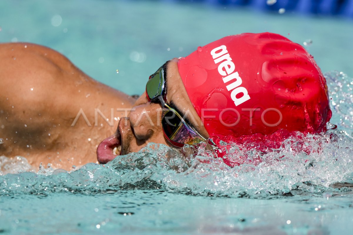 Peparnas 2024: Final para renang 400 meter gaya bebas putra | ANTARA Foto