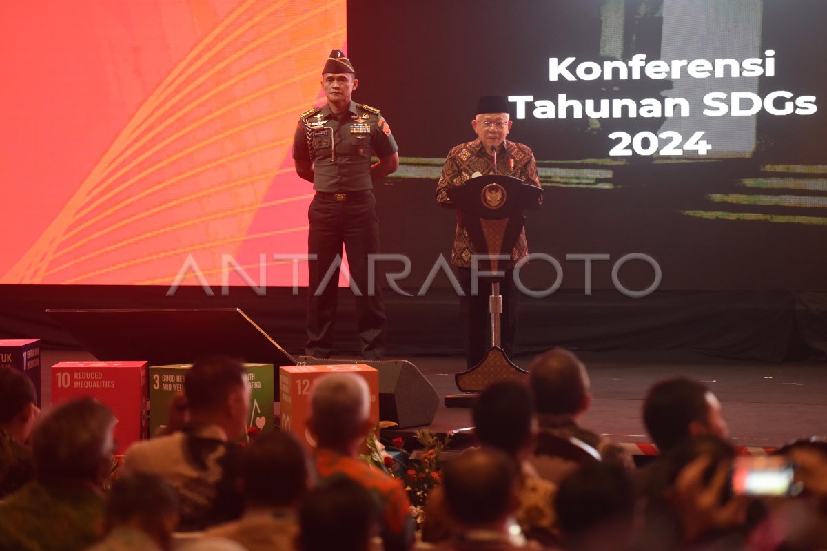 Wapres buka Konferensi Tahunan SDGs | ANTARA Foto