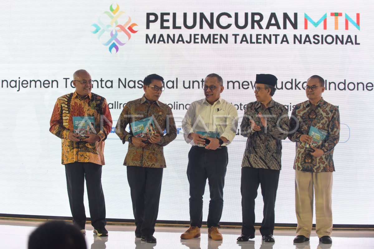 Peluncuran Desain Besar Manajemen Talenta Nasional | ANTARA Foto