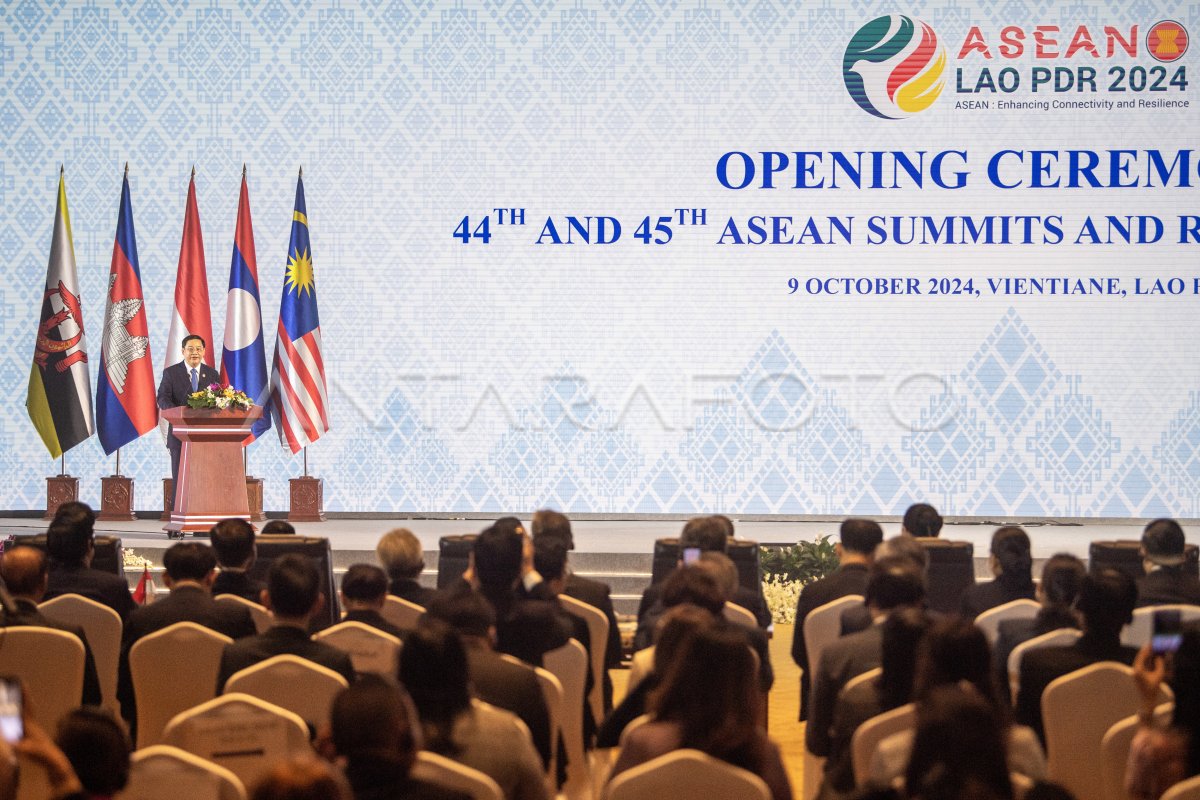 Pembukaan KTT ke-44 dan ke-45 ASEAN 2024 | ANTARA Foto