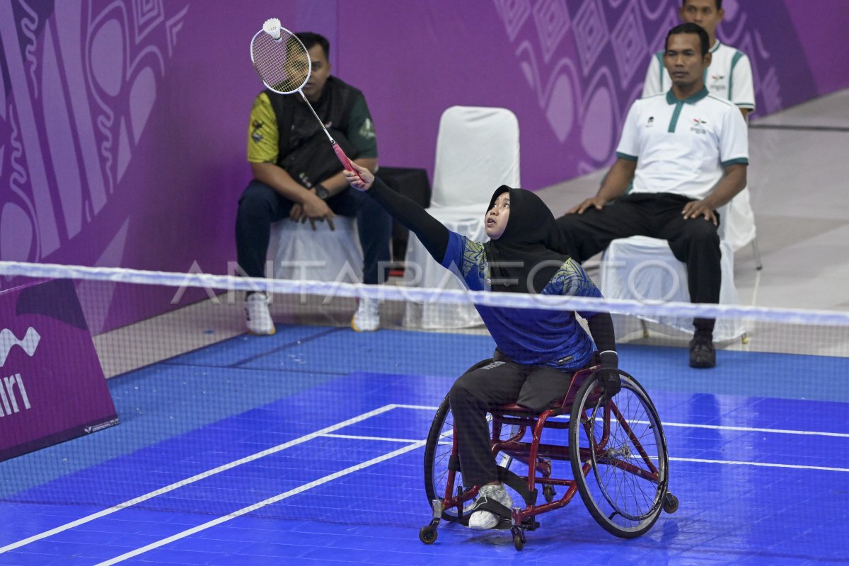 Peparnas 2024: Final tunggal putri WH2 para-bulu tangkis | ANTARA Foto