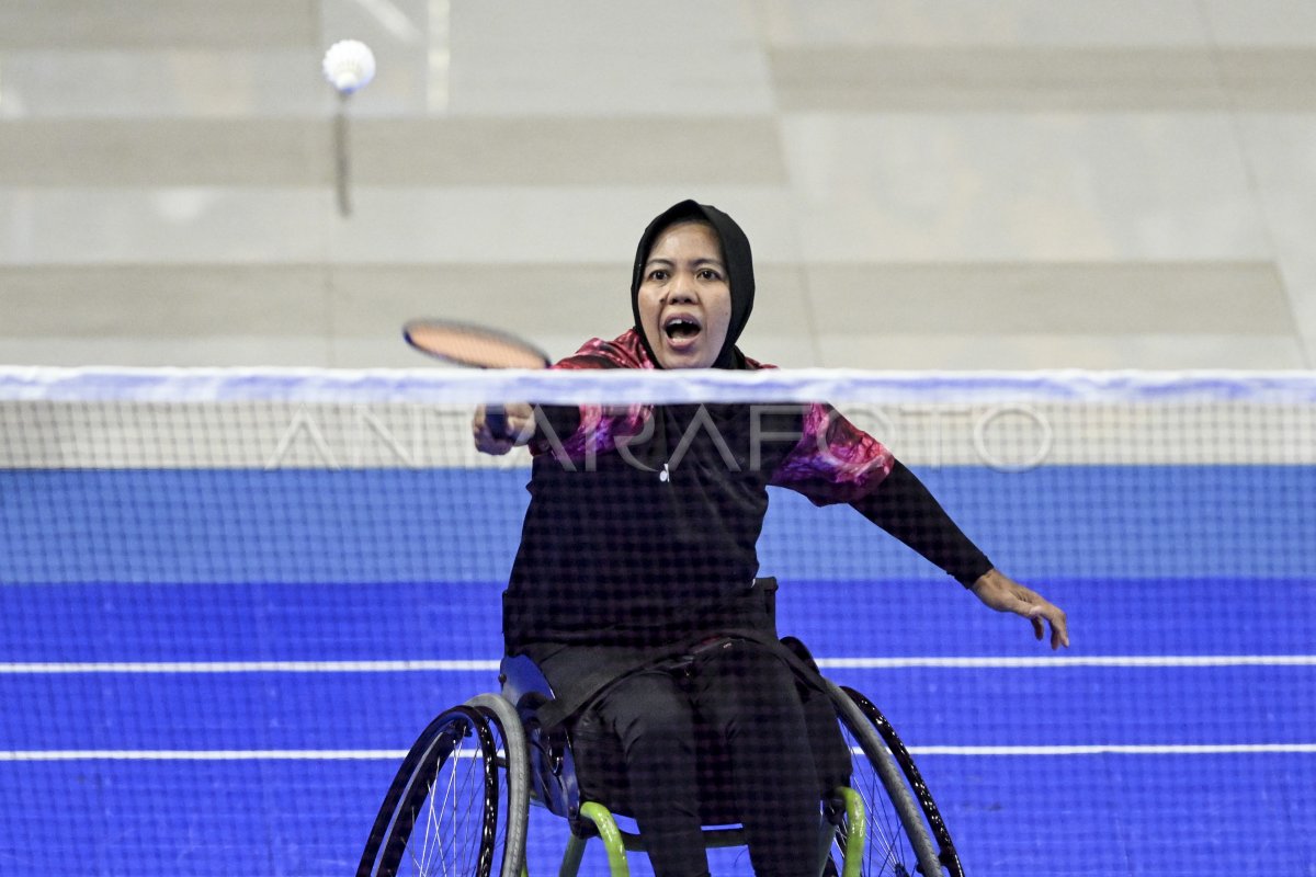 Peparnas 2024: Final tunggal putri WH2 para-bulu tangkis | ANTARA Foto