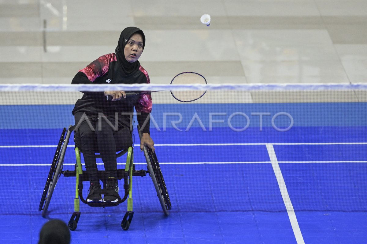 Peparnas 2024: Final tunggal putri WH2 para-bulu tangkis | ANTARA Foto