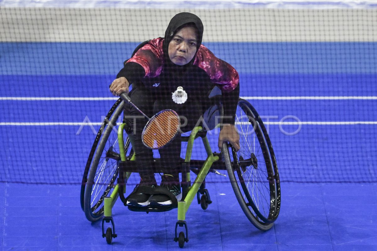 Peparnas 2024: Final tunggal putri WH2 para-bulu tangkis | ANTARA Foto