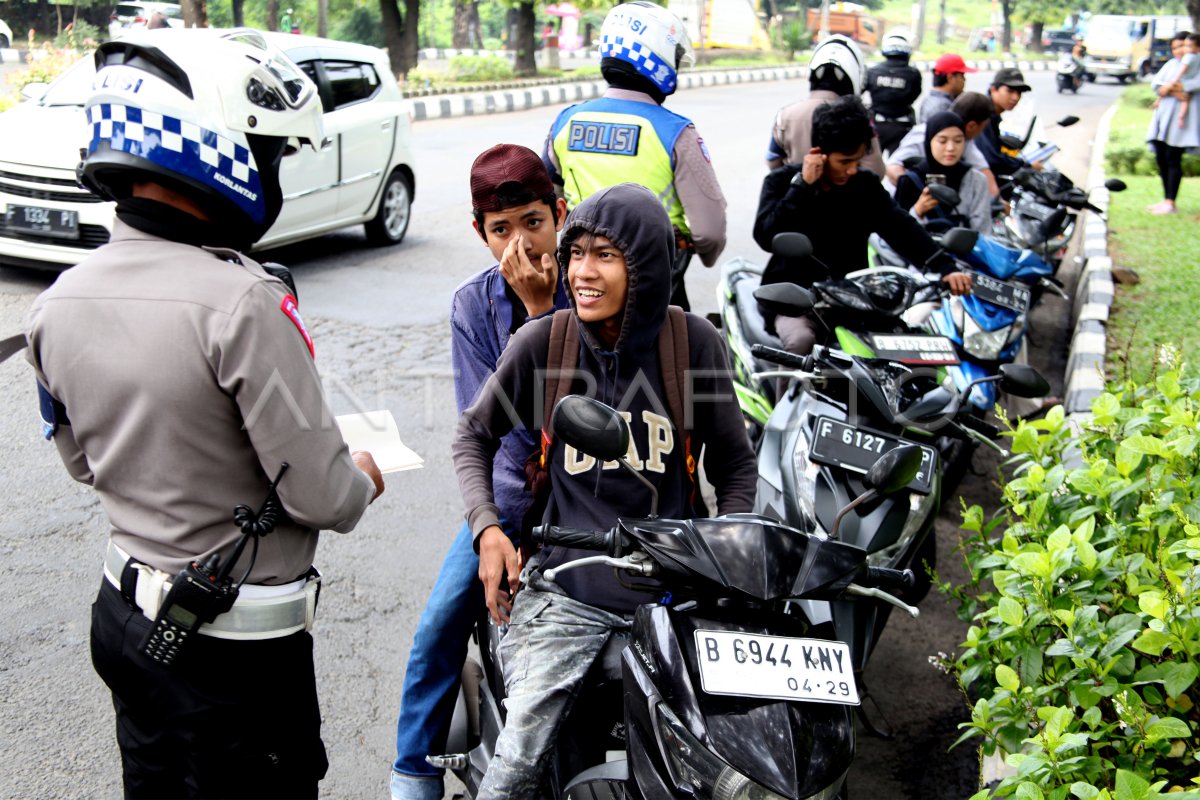 Operasi Zebra Lodaya di Kabupaten Bogor | ANTARA Foto