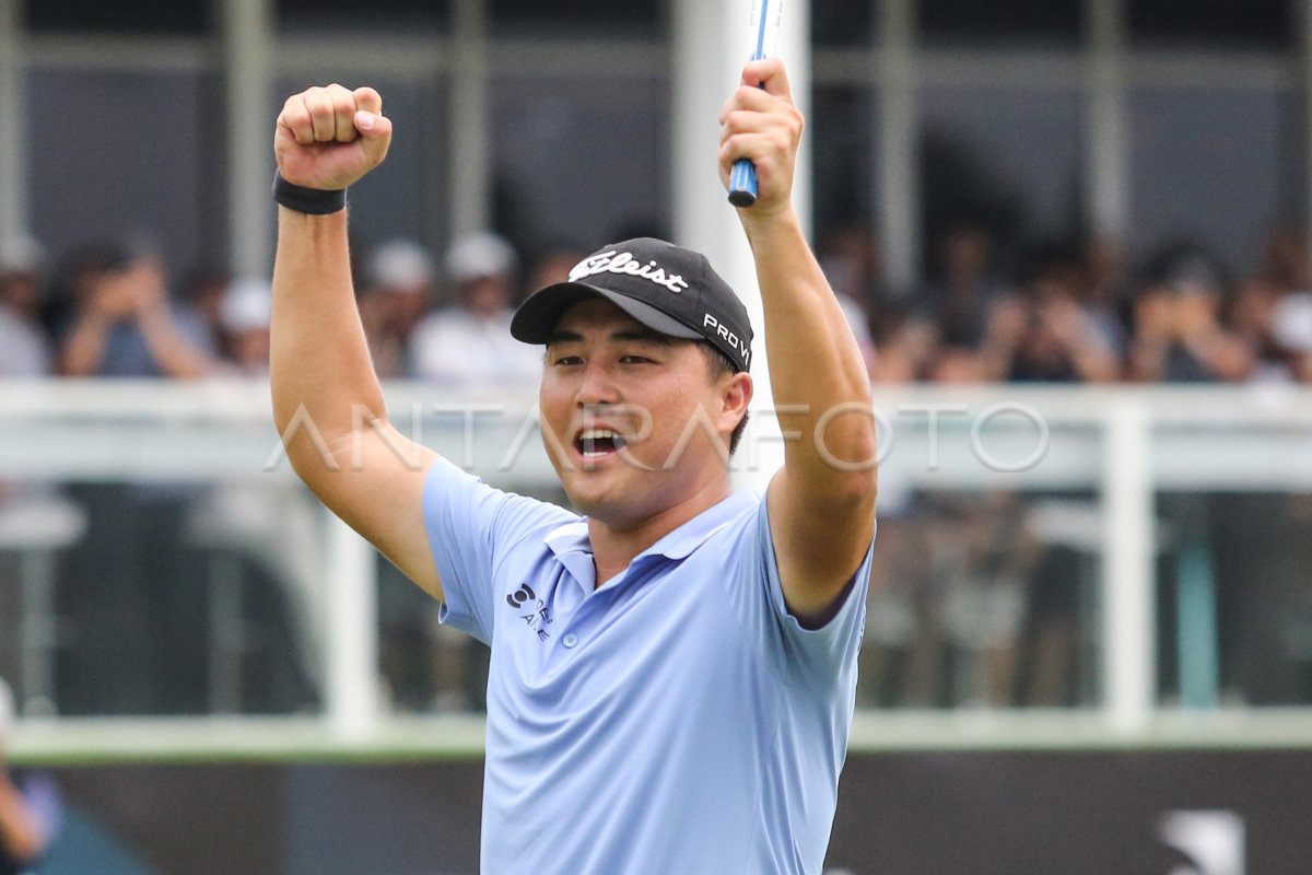 Richard T Lee juara BNI Indonesian Masters 2024 | ANTARA Foto