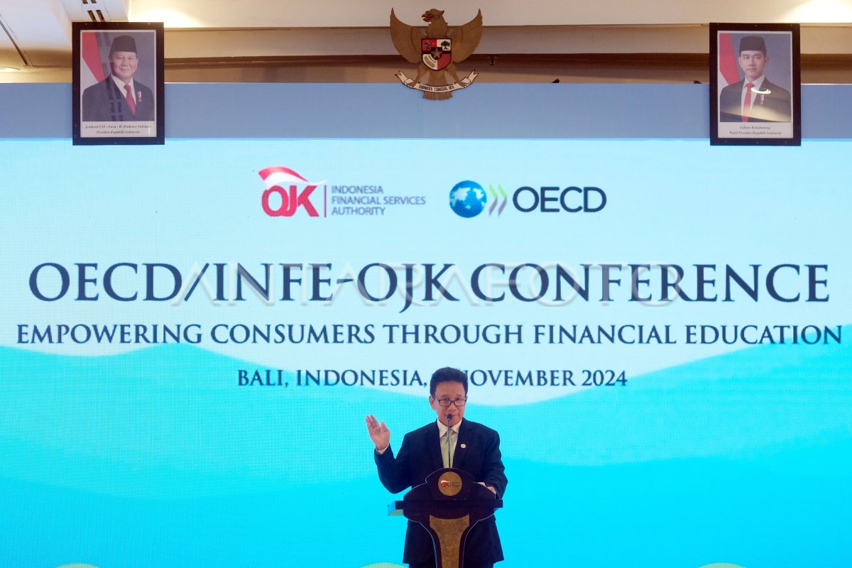 OECD/INFE - OJK Conference di Bali | ANTARA Foto