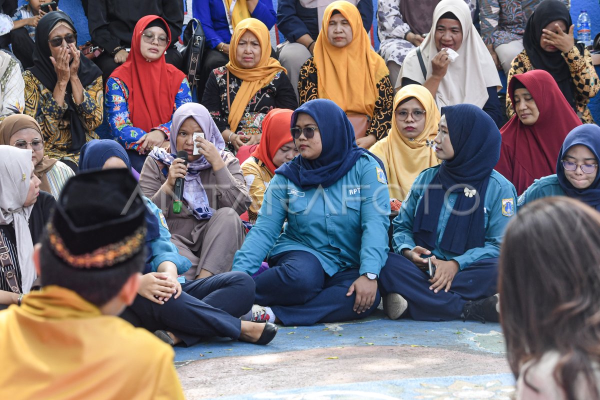 Menkomdigi Meutya Hafid sosialisasi bahaya judol dan pinjol | ANTARA Foto