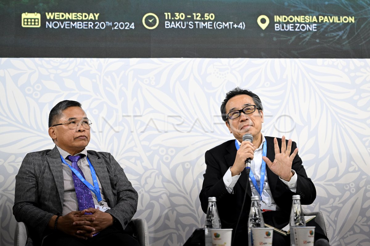 Kerja sama perdagangan karbon Indonesia-Jepang | ANTARA Foto