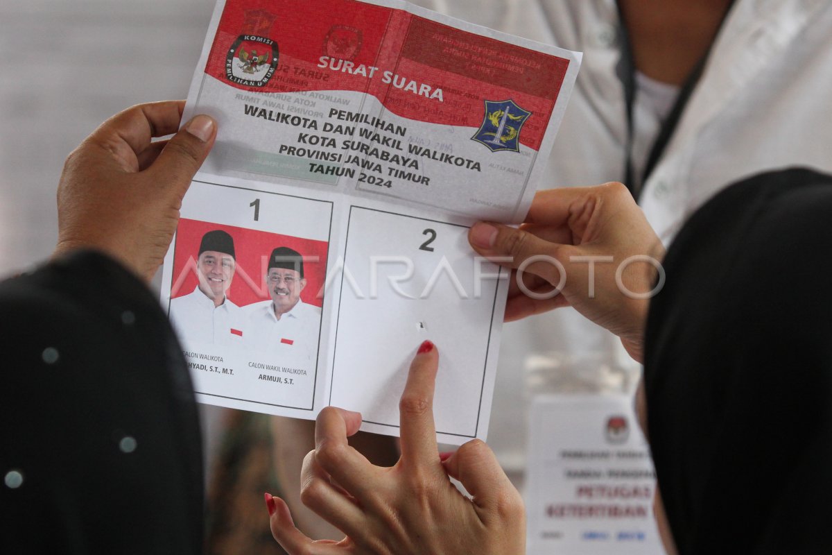 Pilkada Surabaya 2024 | ANTARA Foto