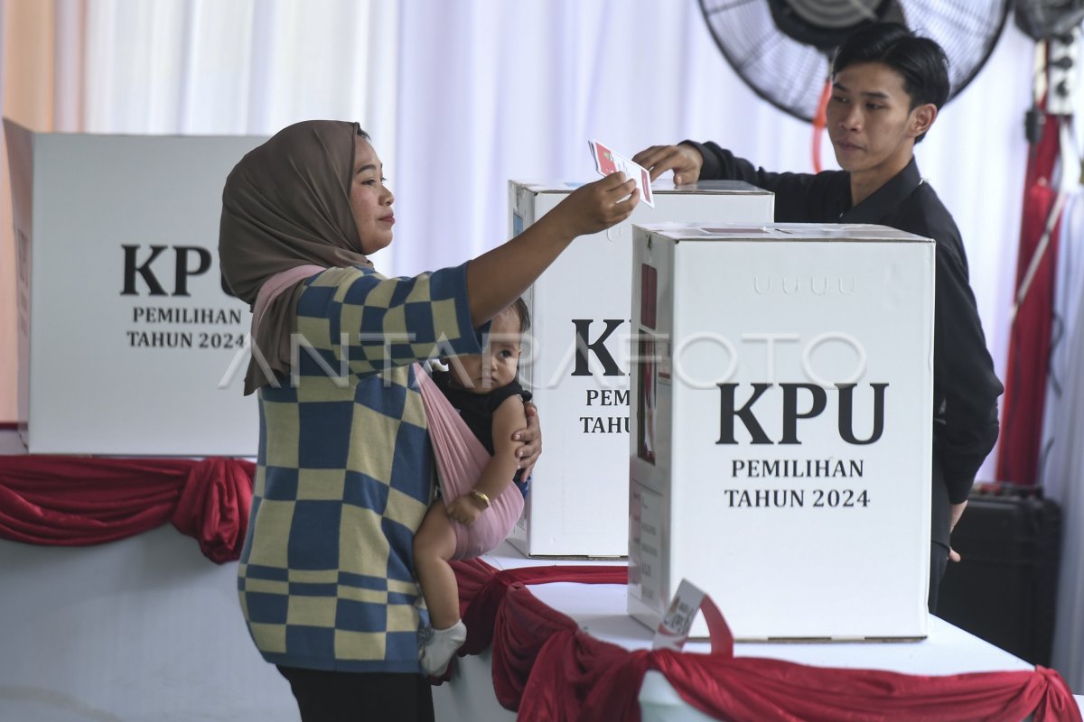 Target partisipasi pemilih Pilkada 2024 | ANTARA Foto