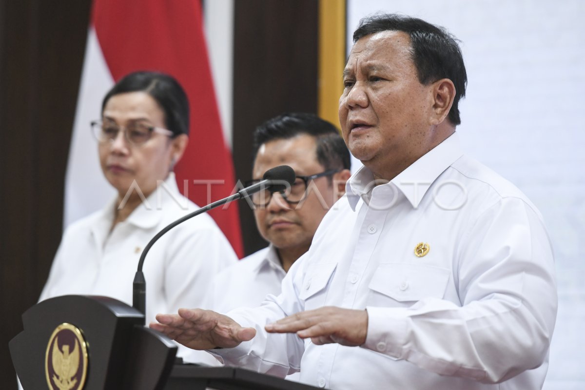 Presiden umumkan upah minimum 2025 naik 6,5 persen | ANTARA Foto Presiden umumkan upah minimum 2025 naik 6,5 persen | ANTARA Foto