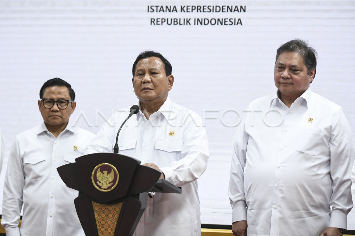 Presiden umumkan upah minimum 2025 naik 6,5 persen | ANTARA Foto Presiden umumkan upah minimum 2025 naik 6,5 persen | ANTARA Foto