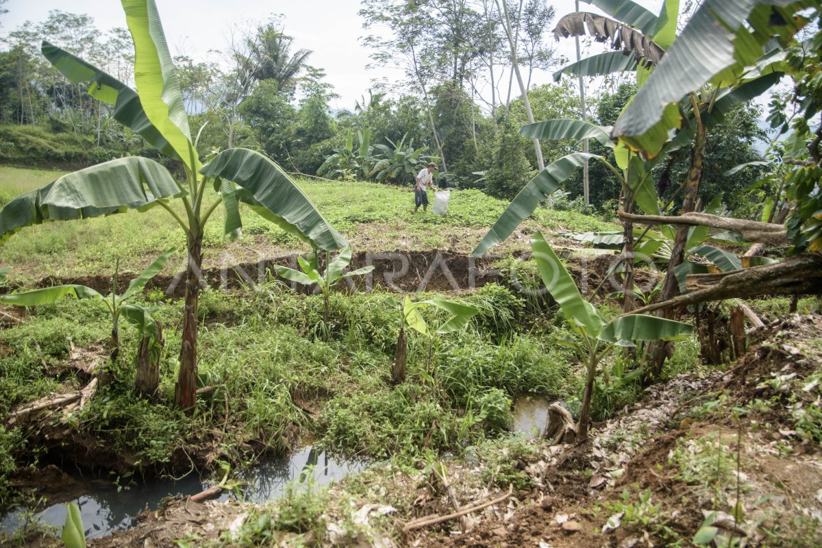 Zona rawan bencana tanah bergerak di Cianjur | ANTARA Foto
