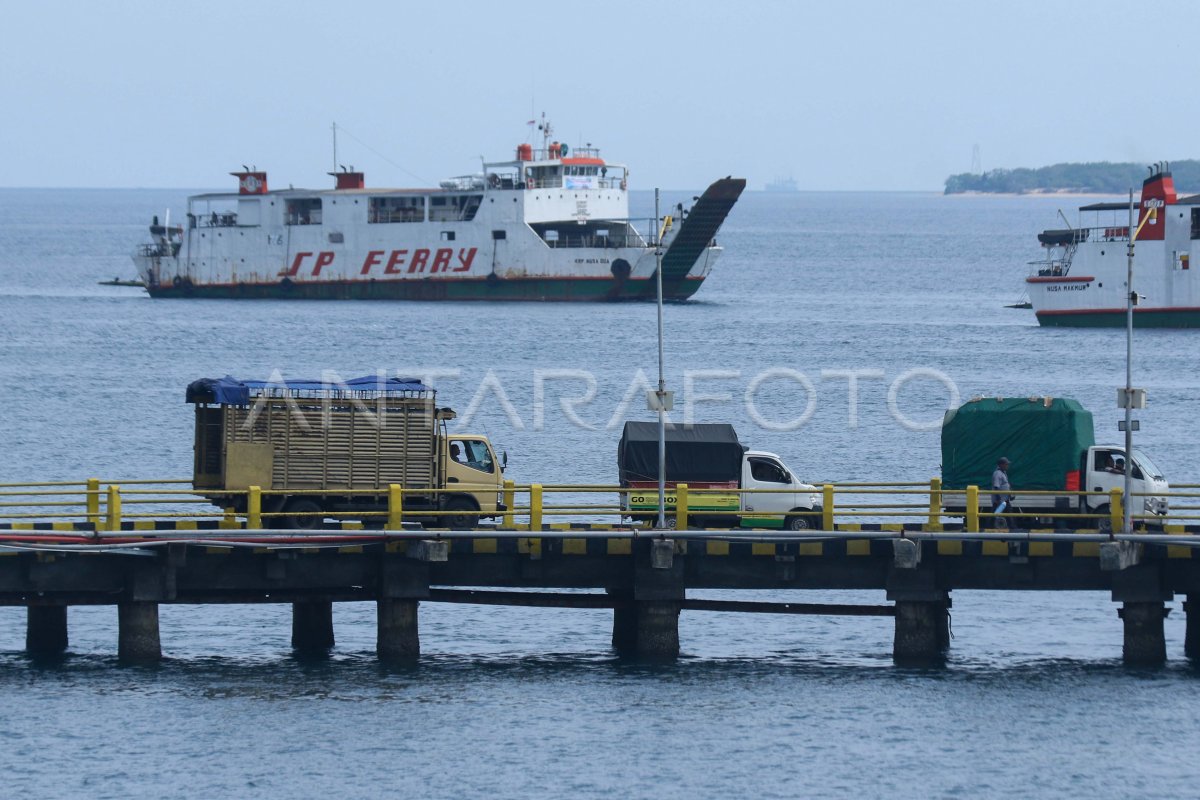 Persiapan Pelabuhan Ketapang pada Libur Natal dan Tahun baru | ANTARA Foto