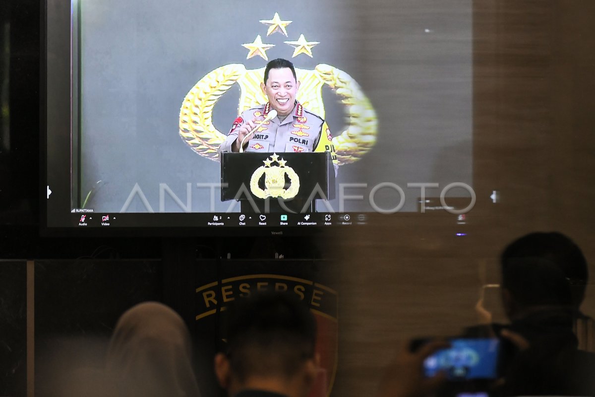 Rilis akhir tahun Polri | ANTARA Foto
