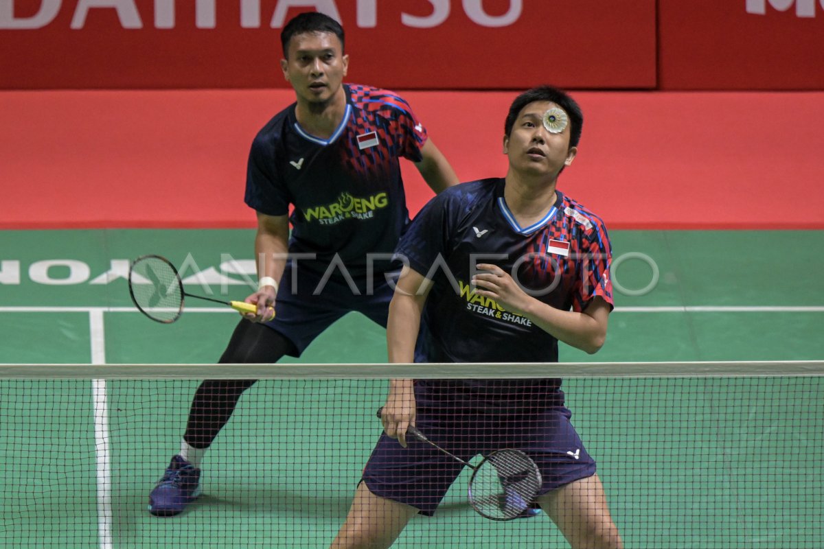 Ahsan/Hendra melaju ke babak 16 besar | ANTARA Foto Ahsan/Hendra melaju ke babak 16 besar | ANTARA Foto