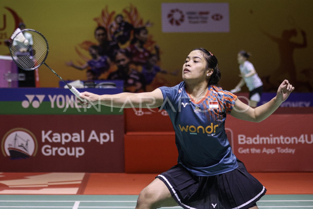 Gregoria Mariska Tunjung melaju ke babak 16 besar | ANTARA Foto