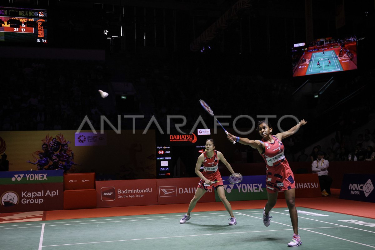 Tan/Thinaah melaju ke final Indonesia Masters 2025 | ANTARA Foto