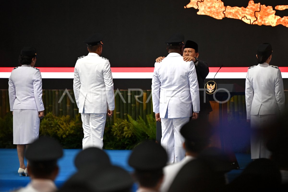 Pelantikan kepala daerah terpilih Pilkada serentak | ANTARA Foto