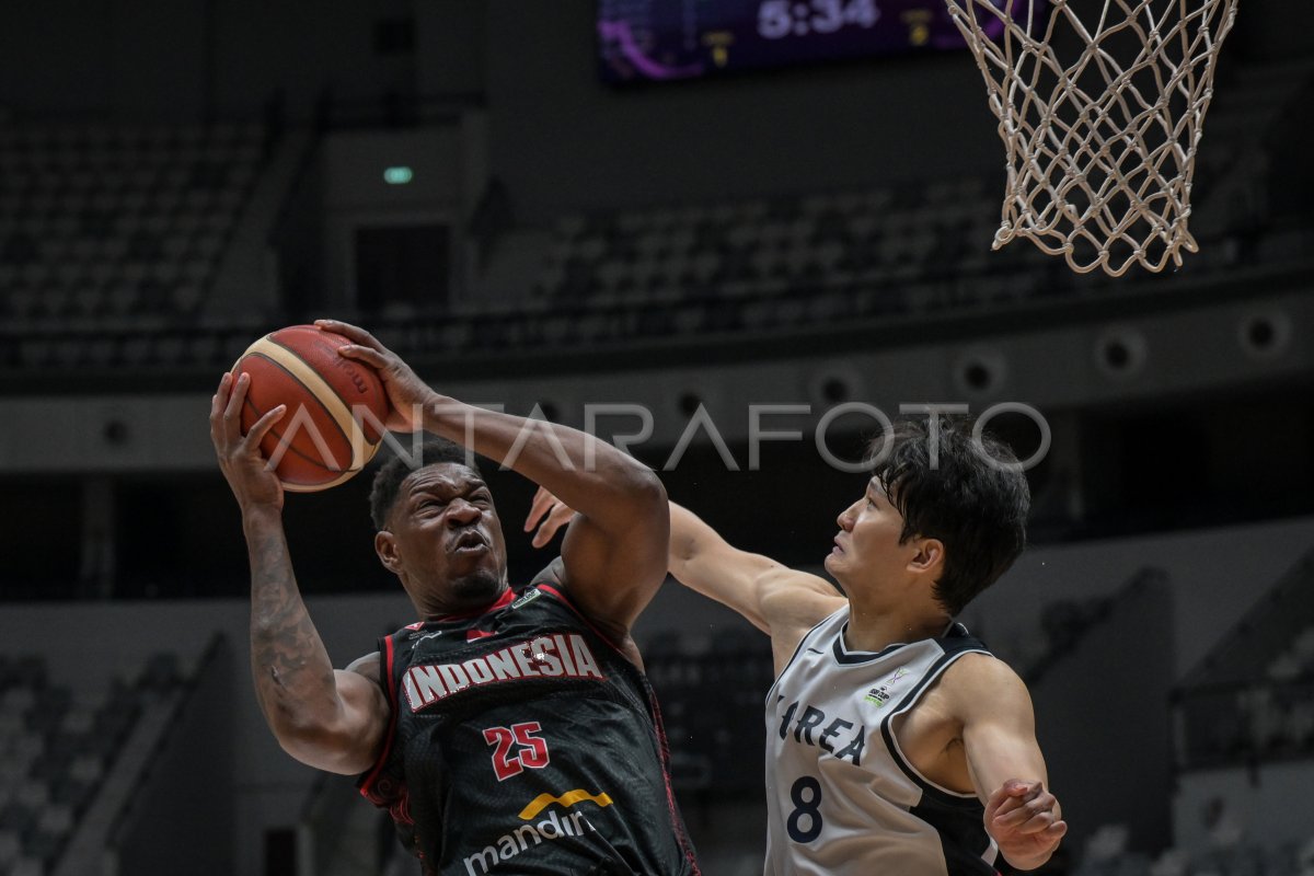 FIBA Asia Cup: Indonesia dikalahkan Korea Selatan | ANTARA Foto