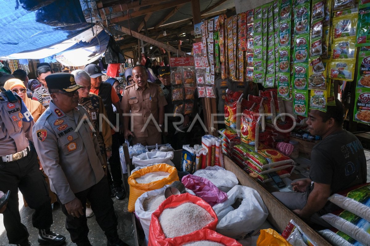 Pemantauan harga bahan pokok jelang Ramadhan di Kendari | ANTARA Foto