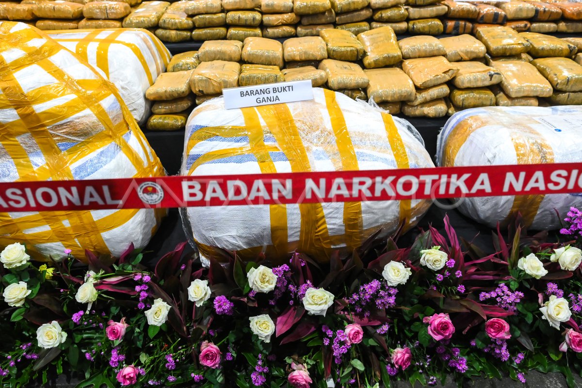 BNN ungkap 14 kasus peredaran narkotika | ANTARA Foto