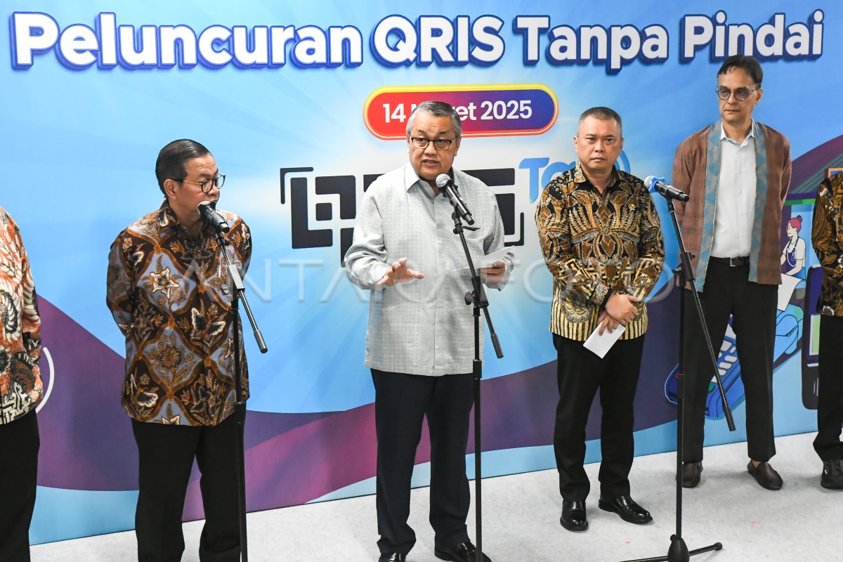 Bank Indonesia luncurkan layanan QRIS Tap | ANTARA Foto