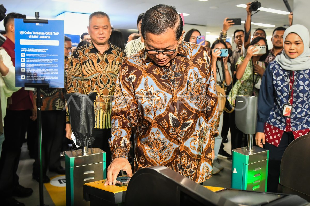 Bank Indonesia luncurkan layanan QRIS Tap | ANTARA Foto
