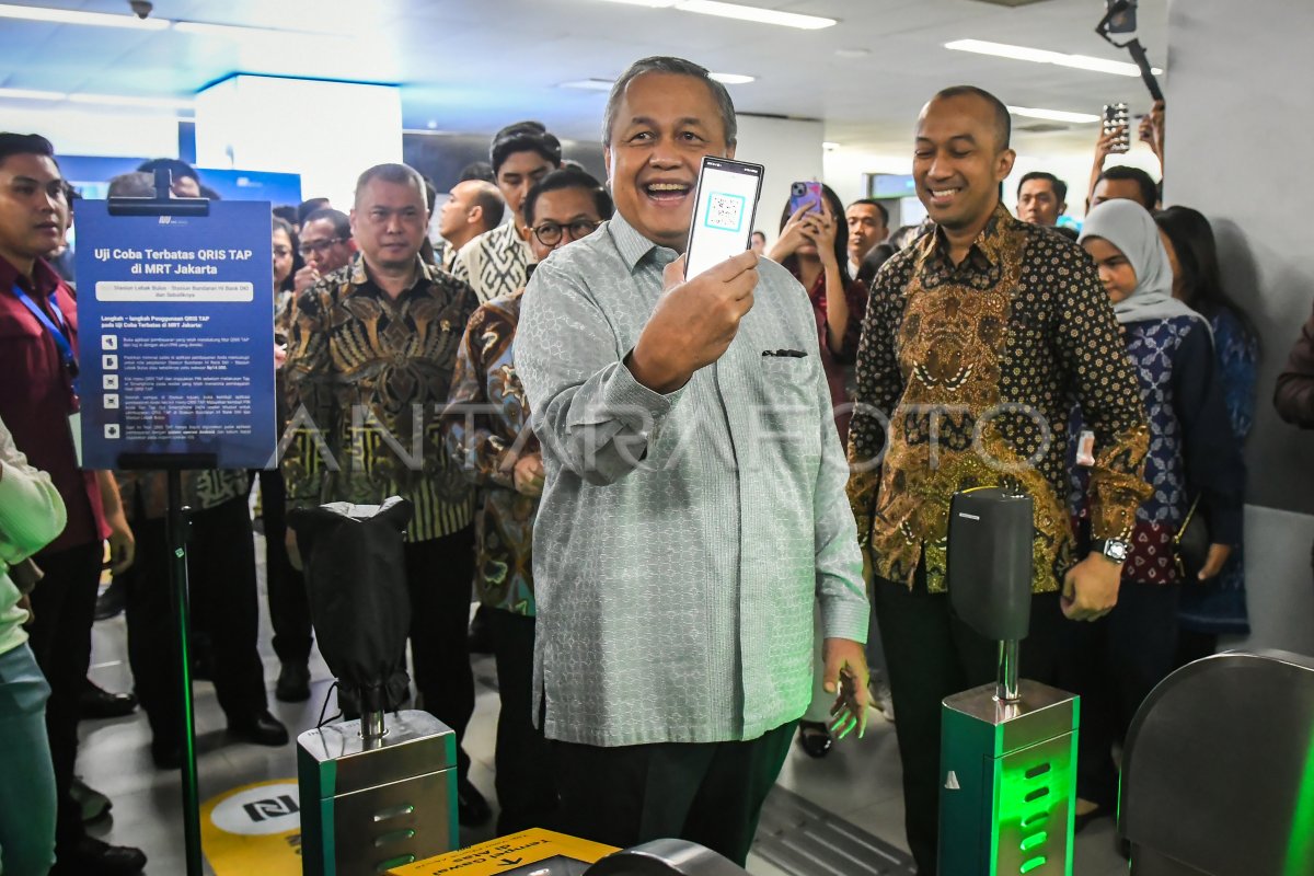 Bank Indonesia luncurkan layanan QRIS Tap | ANTARA Foto