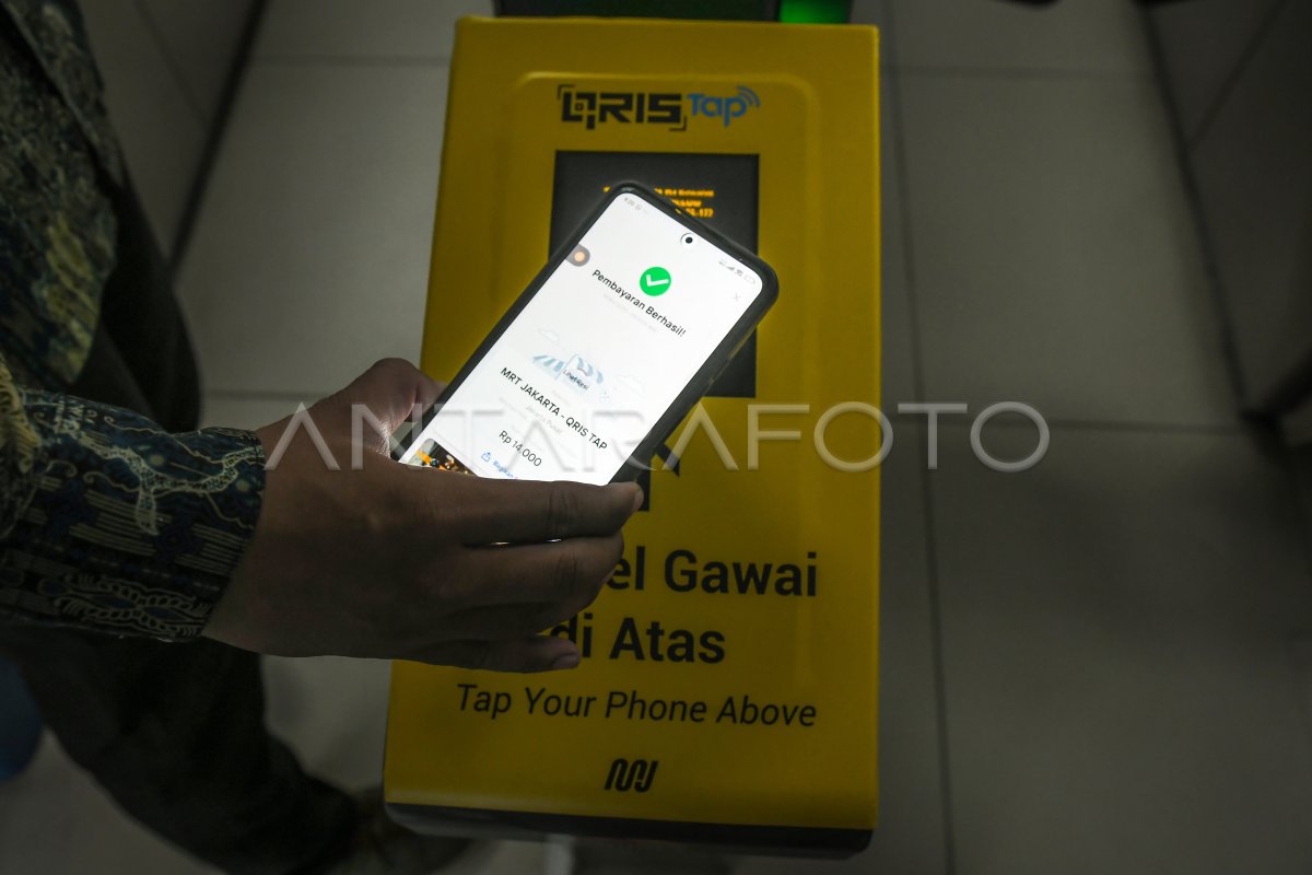 Bank Indonesia luncurkan layanan QRIS Tap | ANTARA Foto