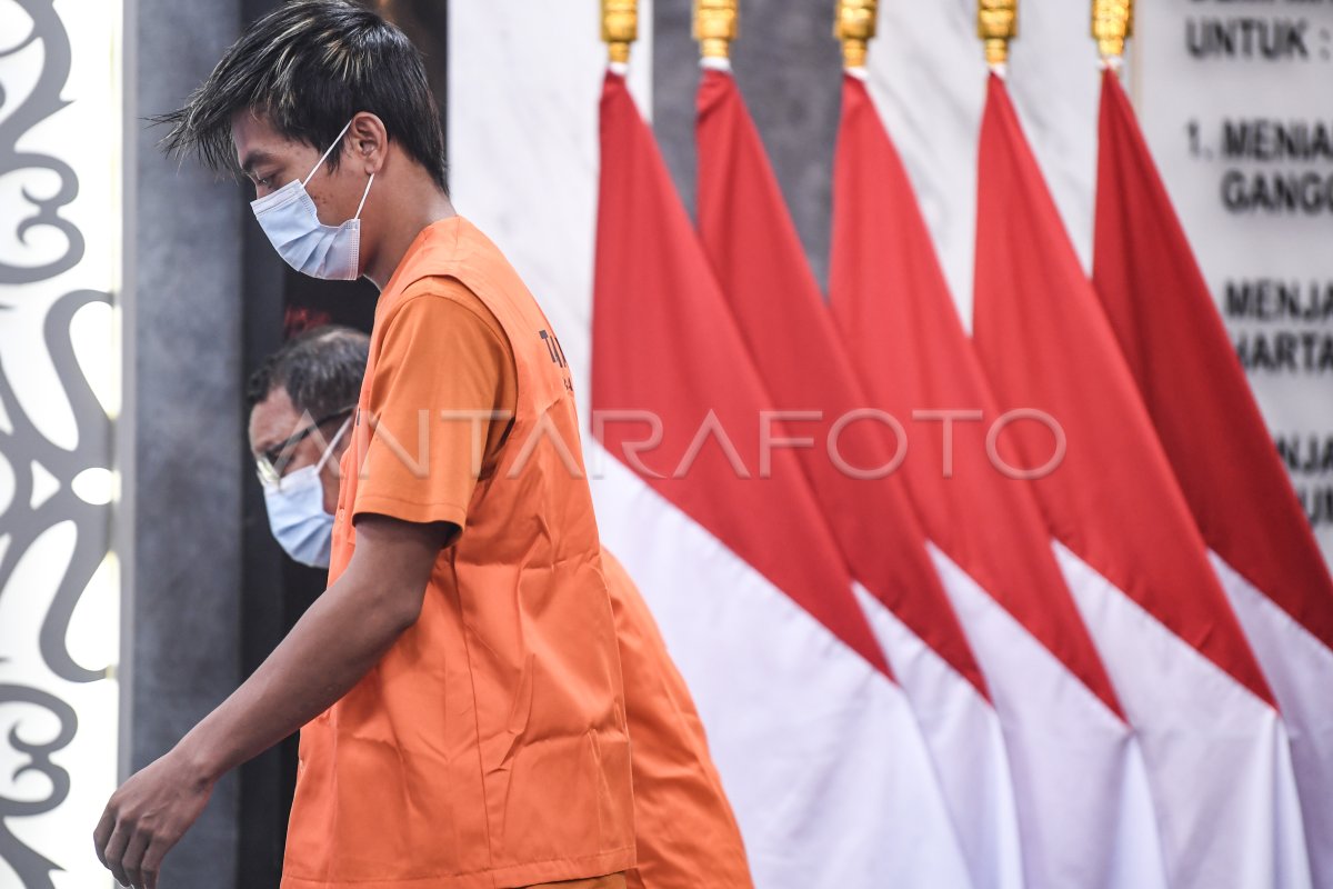 Ungkap kasus jaringan narkoba lintas negara | ANTARA Foto