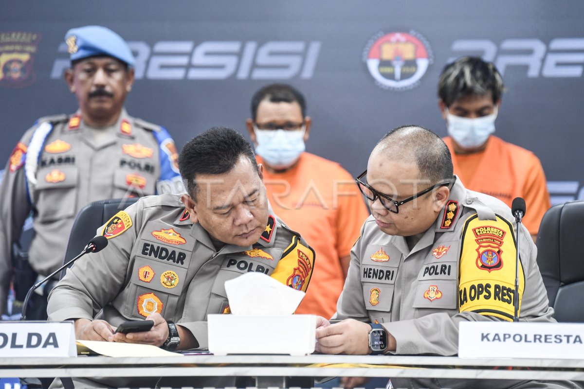 Ungkap kasus jaringan narkoba lintas negara | ANTARA Foto