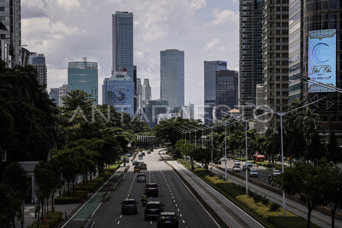 Ganjil-genap Jakarta ditiadakan saat libur Lebaran 2025 | ANTARA Foto