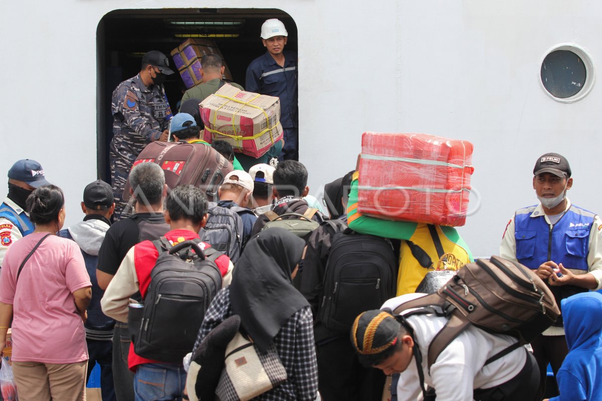 Arus balik di Pelabuhan Tanjung Perak Surabaya | ANTARA Foto