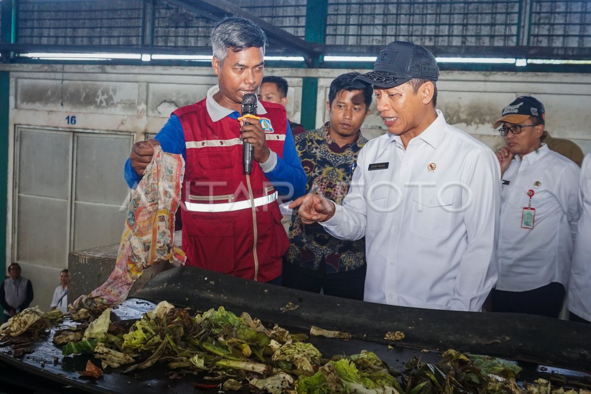 Menteri Lingkungan Hidup tinjau pengelolaan sampah di Balikpapan | ANTARA Foto