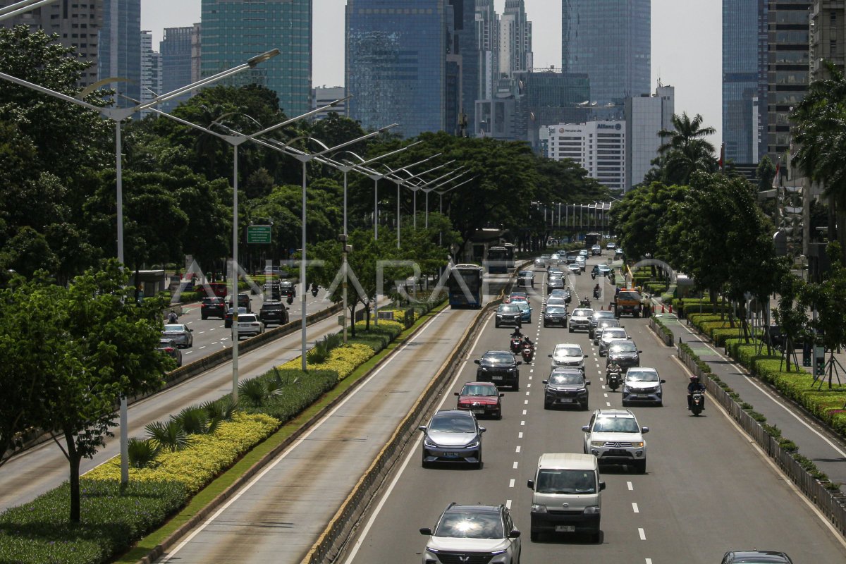 Sistem ganjil genap ditiadakan saat libur nasional | ANTARA Foto