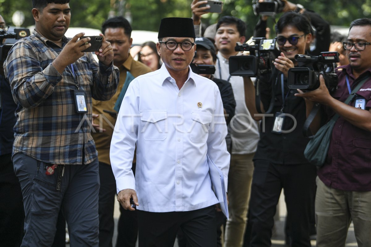 Ratas bahas Koperasi Desa Merah Putih | ANTARA Foto