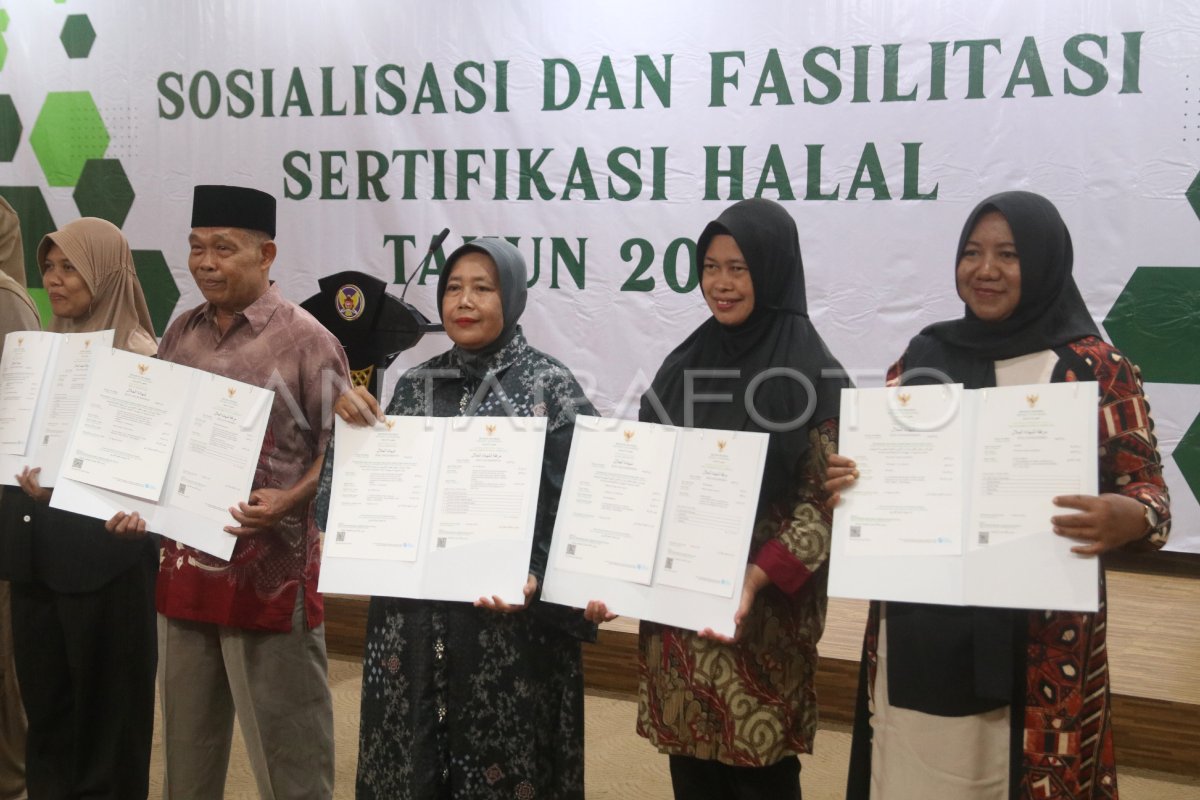 Sertifikasi halal untuk UMKM | ANTARA Foto