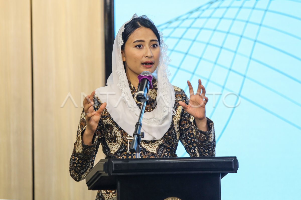 Peluncuran Laporan Perdagangan dan Investasi Berkelanjutan Indonesia 2025 | ANTARA Foto