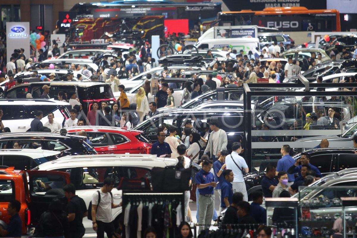 Hari terakhir pameran otomotif GIIAS 2025 | ANTARA Foto