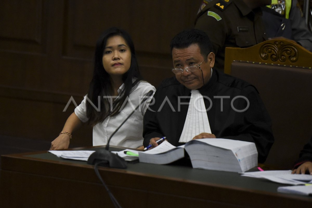 SIDANG LANJUTAN JESSICA KUMALA WONGSO | ANTARA Foto