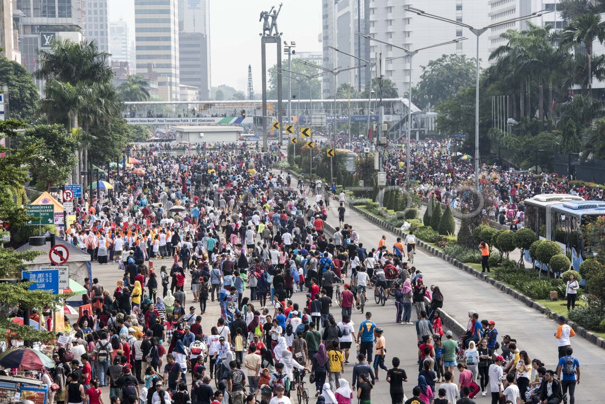 HARI BEBAS KENDARAAN BERMOTOR | ANTARA Foto