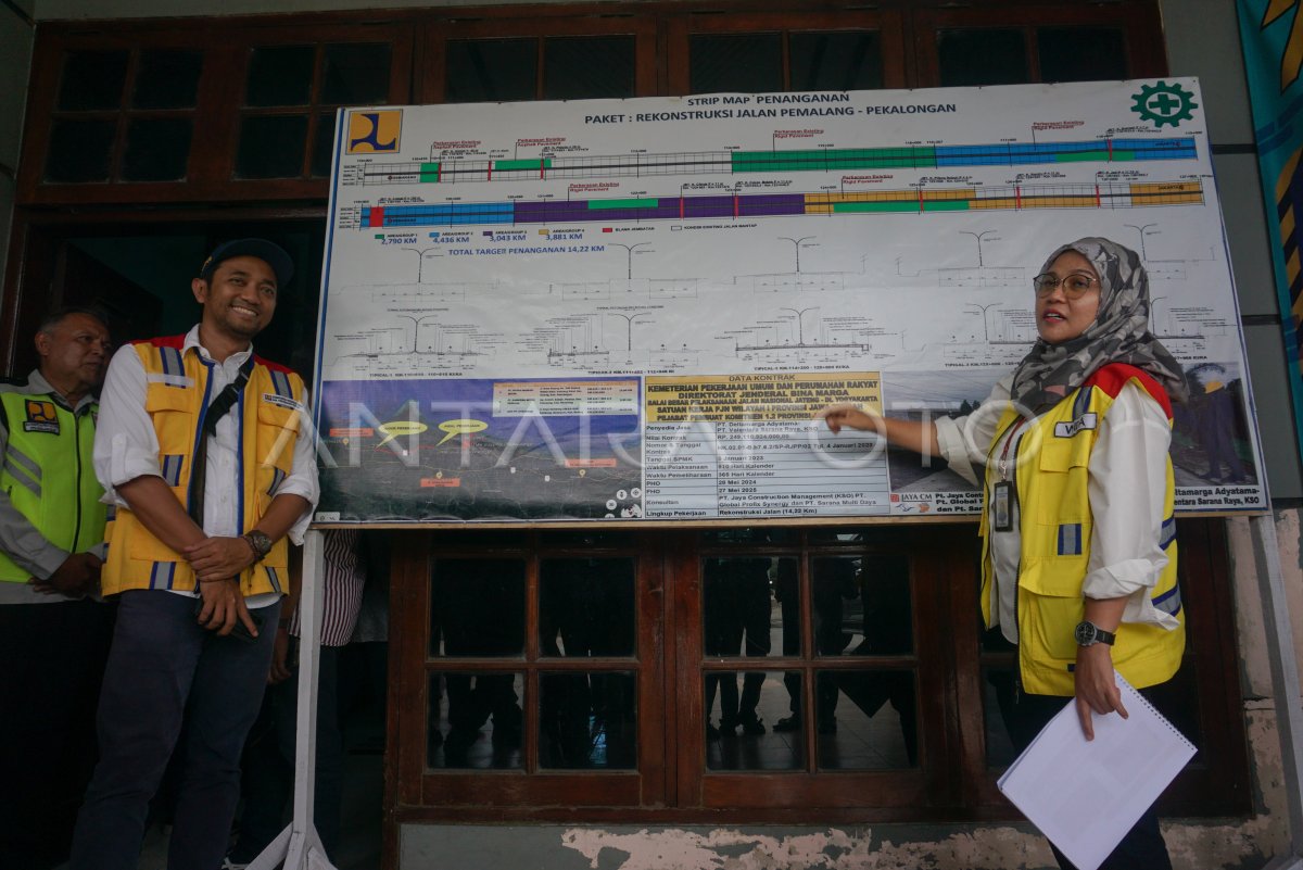 KESIAPAN JALUR PANTURA JATENG JELANG MUDIK LEBARAN | ANTARA Foto