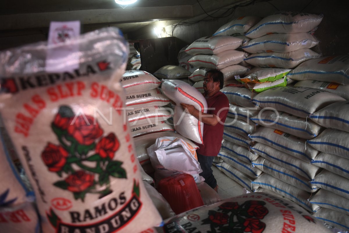 Kenaikan harga beras picu inflasi Februari 2024 | ANTARA Foto