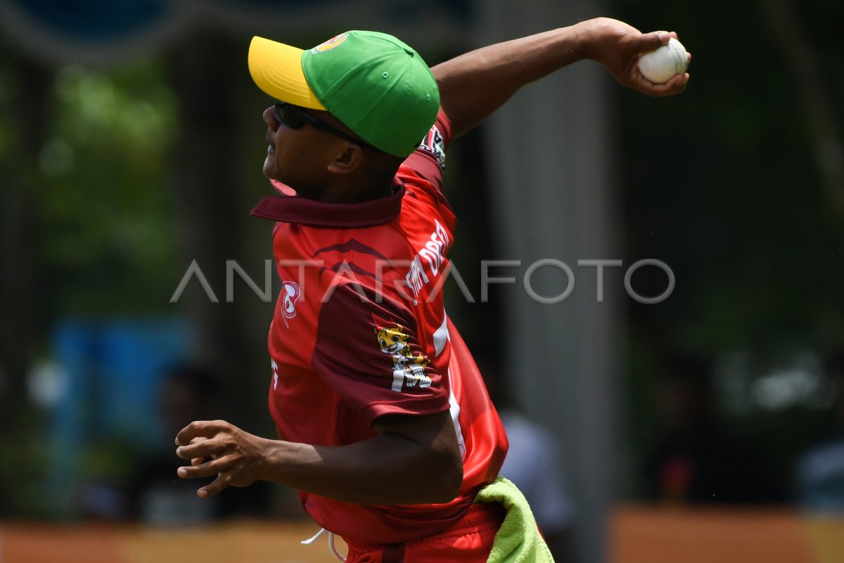 PON XXI Aceh-Sumut : Tim kriket putra Sumatera Utara raih medali emas Super Sixes PON XXI ...