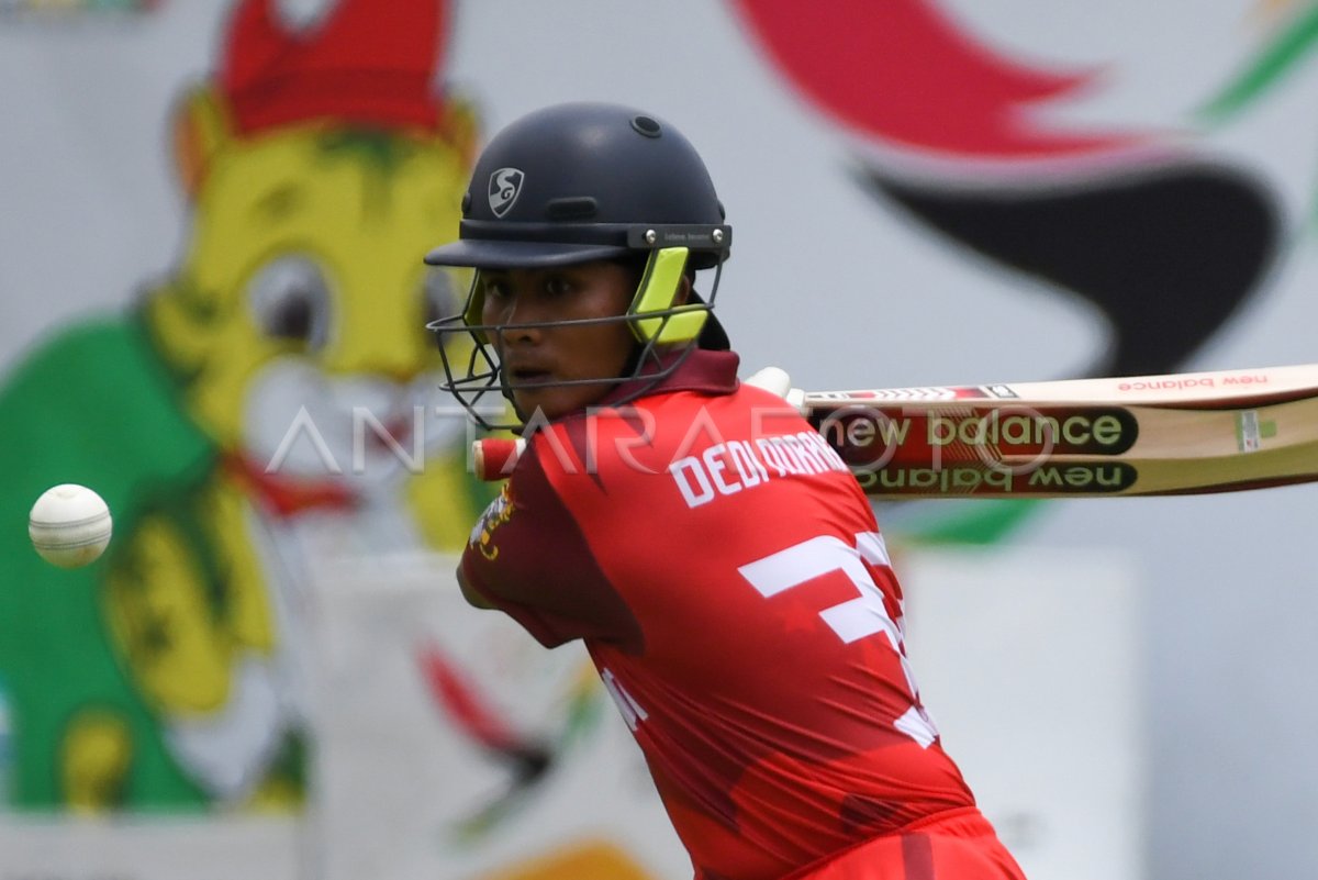 PON XXI Aceh-Sumut : Tim kriket putra Sumatera Utara raih medali emas Super Sixes PON XXI ...